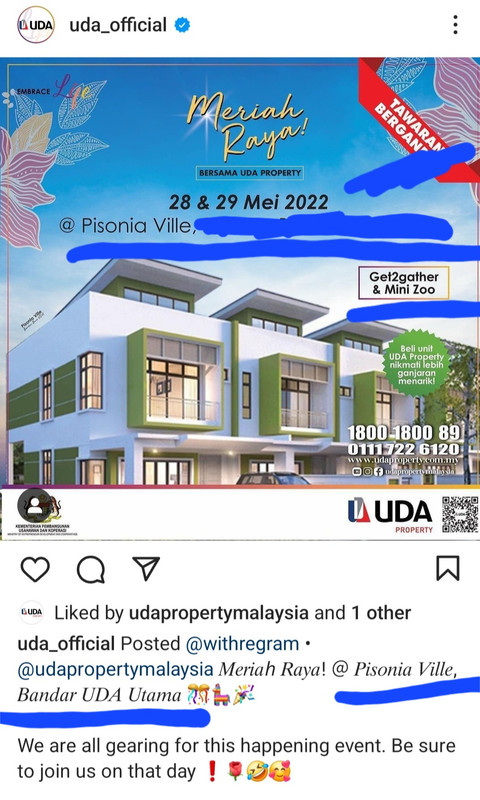 Bandar Uda Utama,Skudai by Uda Holdings Bhd