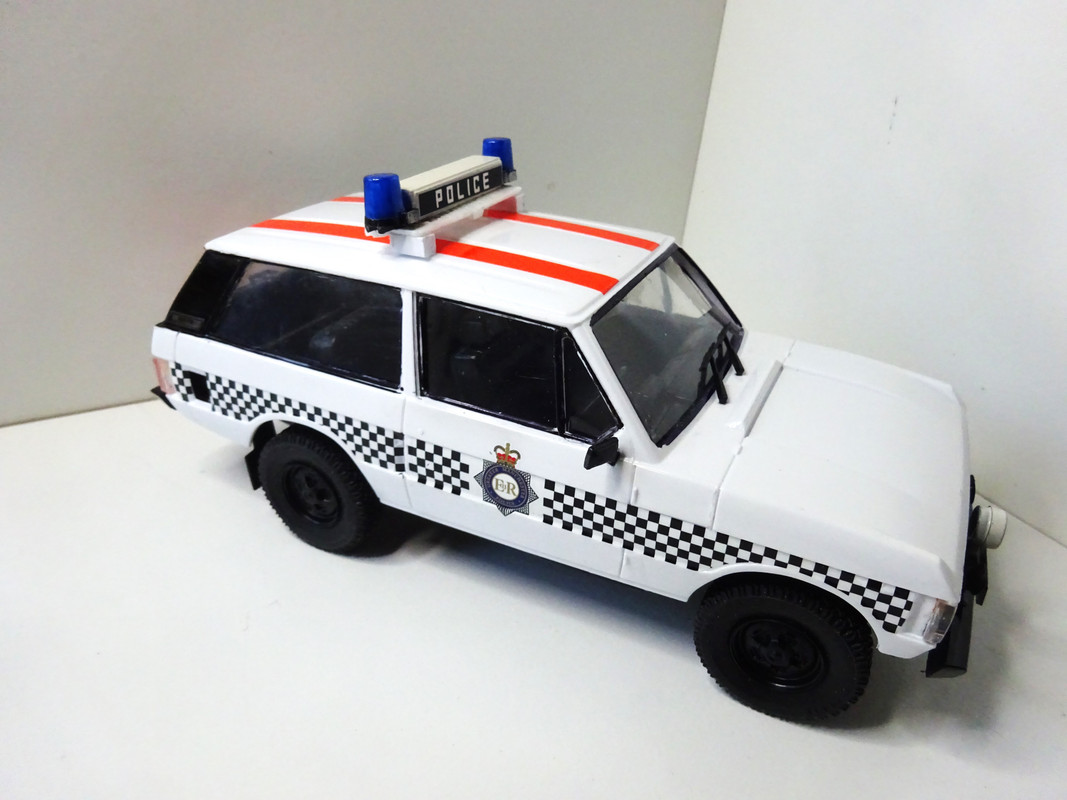 Italeri Police Range Rover. - Ready For Inspection - Vehicles ...