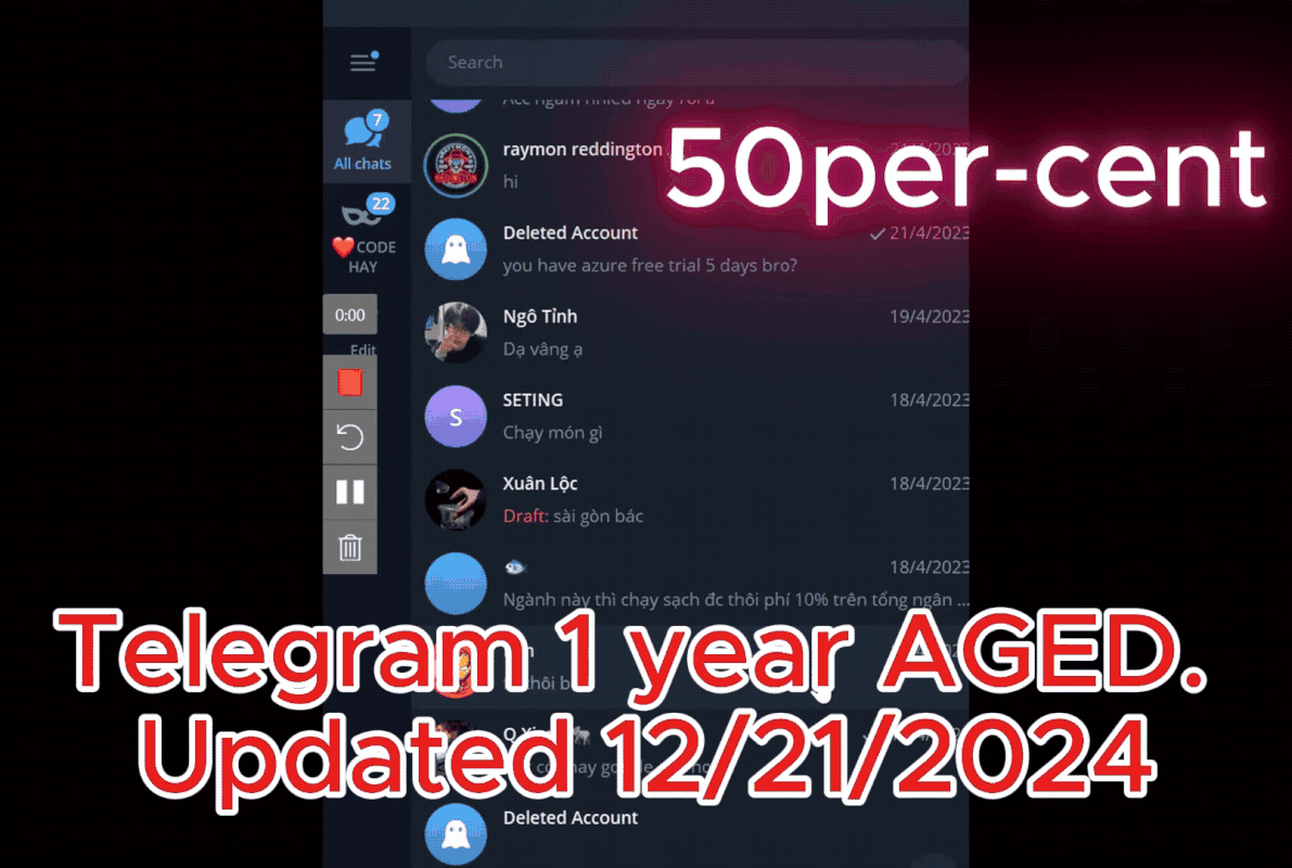 Telegram账号购买 – 老号 & PVA Telegram 账号交易 | Z2U