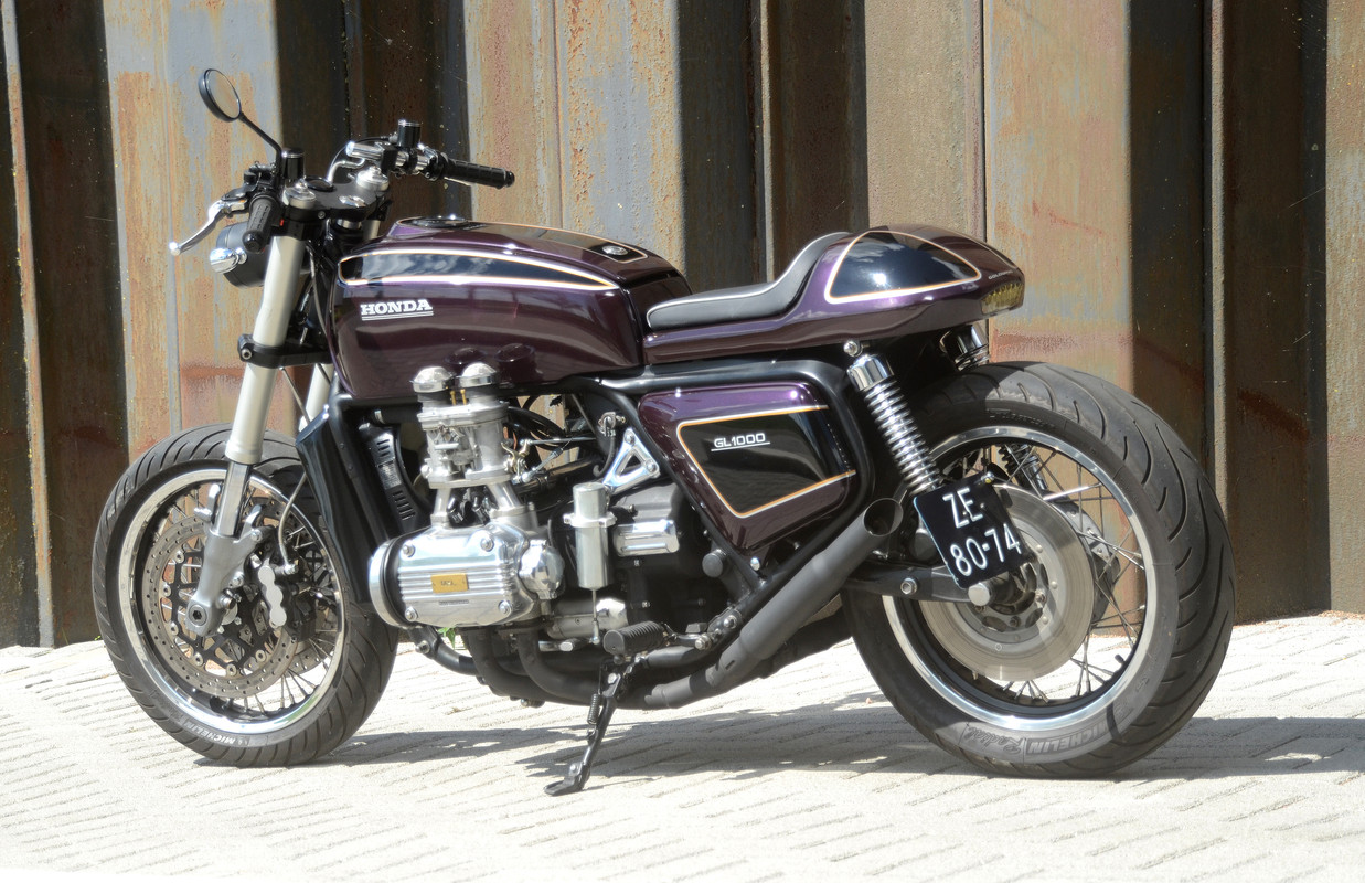 1976 Honda Goldwing Gl1000 Cafe Racer | Reviewmotors.co