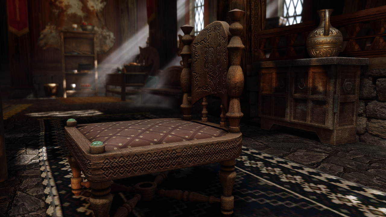 Halffaces - Diverse (BOS) noble chair (Lite) at Skyrim Special Edition ...