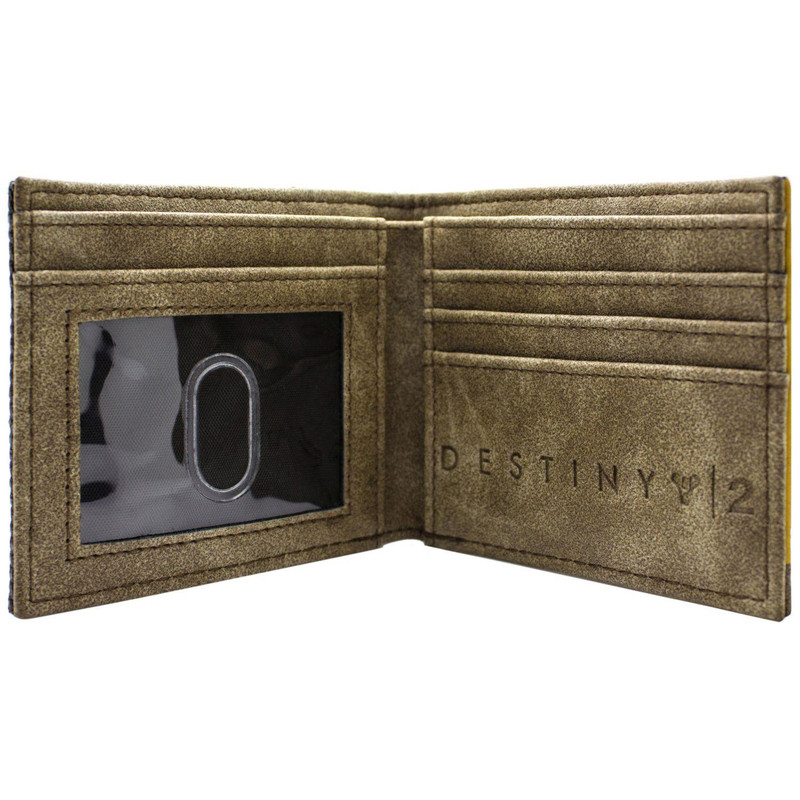 DESTINY GUARDIAN CLASS Suit Armour Outfit Brown Bi-Fold ID & Card ...