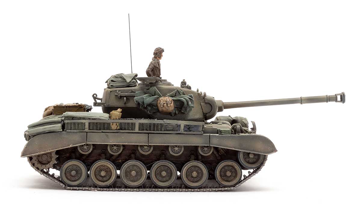 1/72 Trumpeter M26A1 Pershing - Ready for Inspection - Armour ...