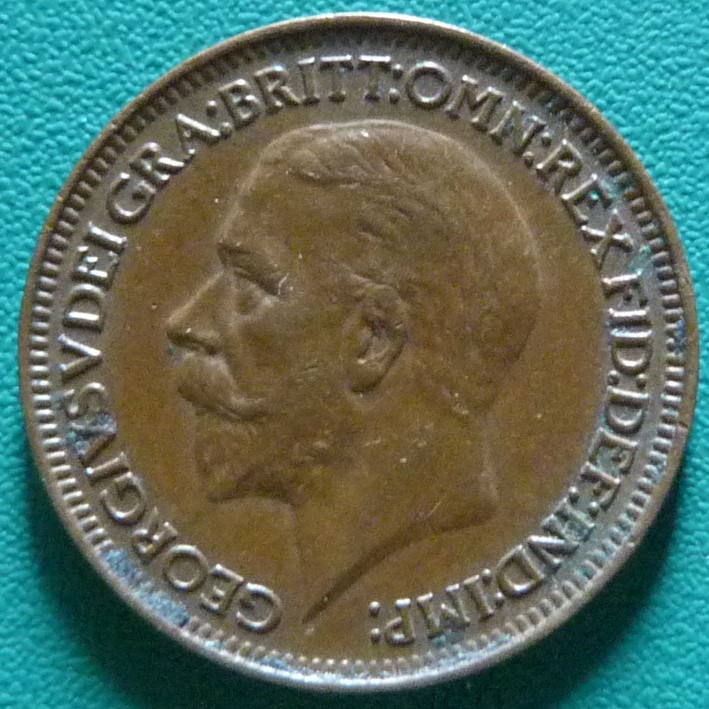 1 Farthing. Reino Unido (1931)