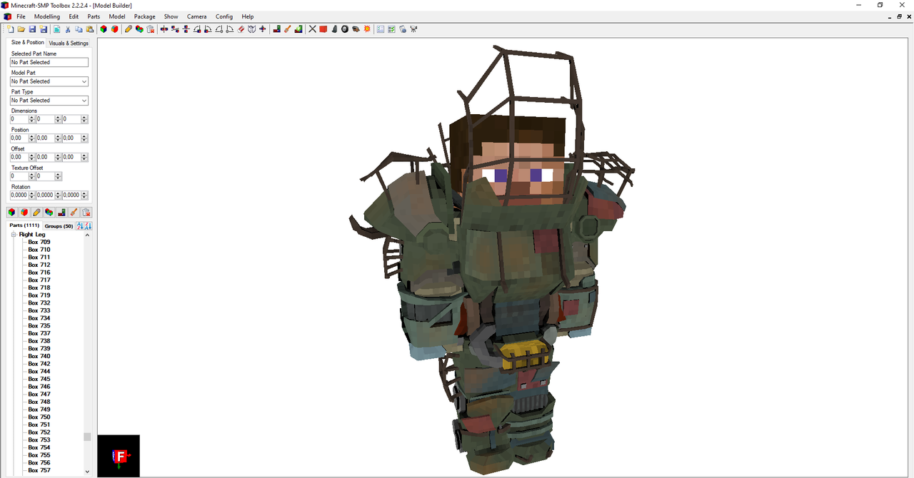 MINECRAFT: FALLOUT MODELLING