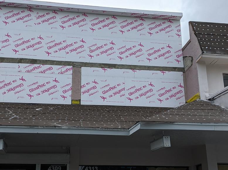 Stucco & Glasroc gypsum sheathing | DIY Home Improvement Forum
