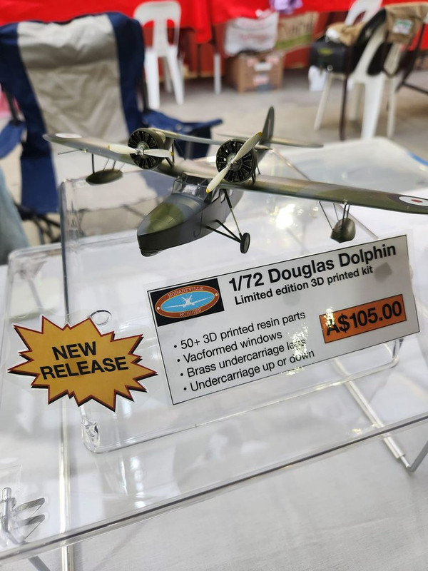 1/72 - Douglas Dolphin 3D printed kit by Hobartville Hobbies - released ...