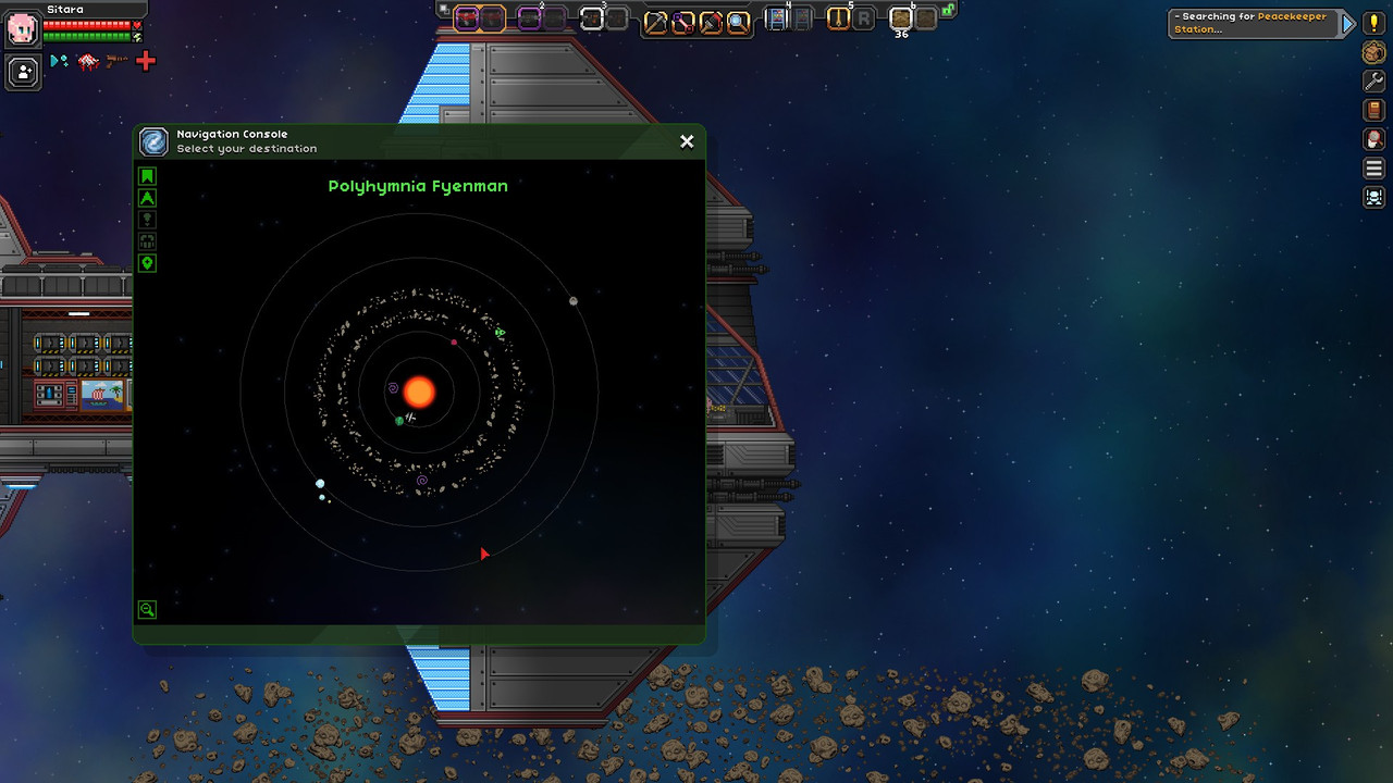 Where in the blazes is the Peacekeeper Station? : r/starbound