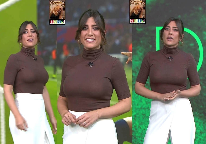 osofamosas - Alba Dueñas. pechitos pechotes con camiseta marron ...