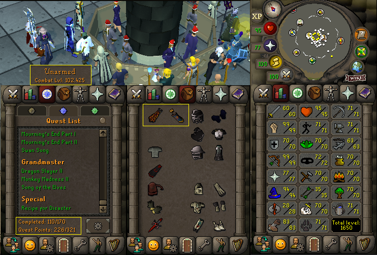 $777 Donor 1300+ Vouches Piety Med Level Accounts⚡️ ️NO EMAIL SET ️⭐ ...