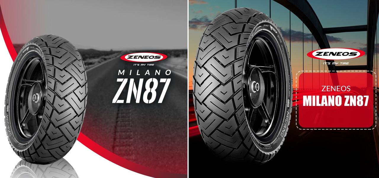 Promo Zeneos Milano 140/70-13 Tubeless Ban Belakang Motor For Yamaha ...