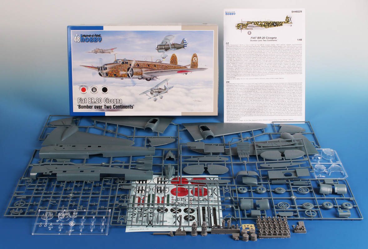 1/48 - Fiat Br.20 Cicogna by Special Hobby - reissued - The ...