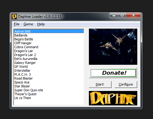 [DAPHNE & COMPANY] MAMEMANIA LASERDISC MUSEUM