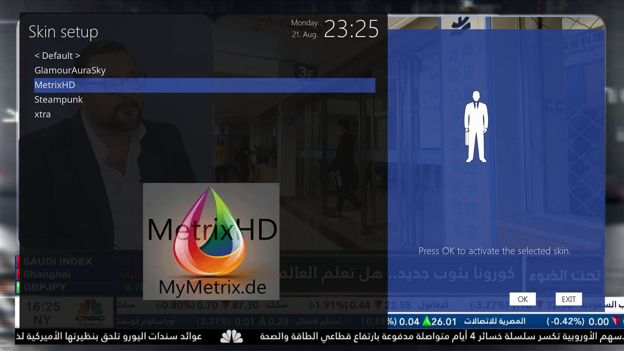 MetrixHD to MetrixFHD Skin in Opendroid-7.3 Image - DroidSat