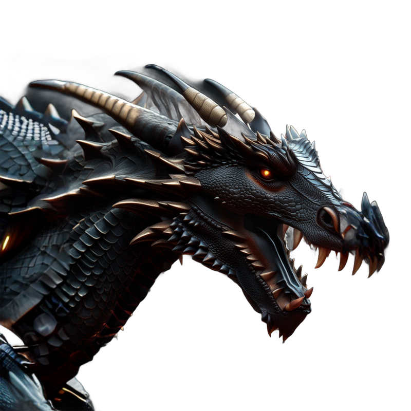 scary dragon head side view 1 — Postimages