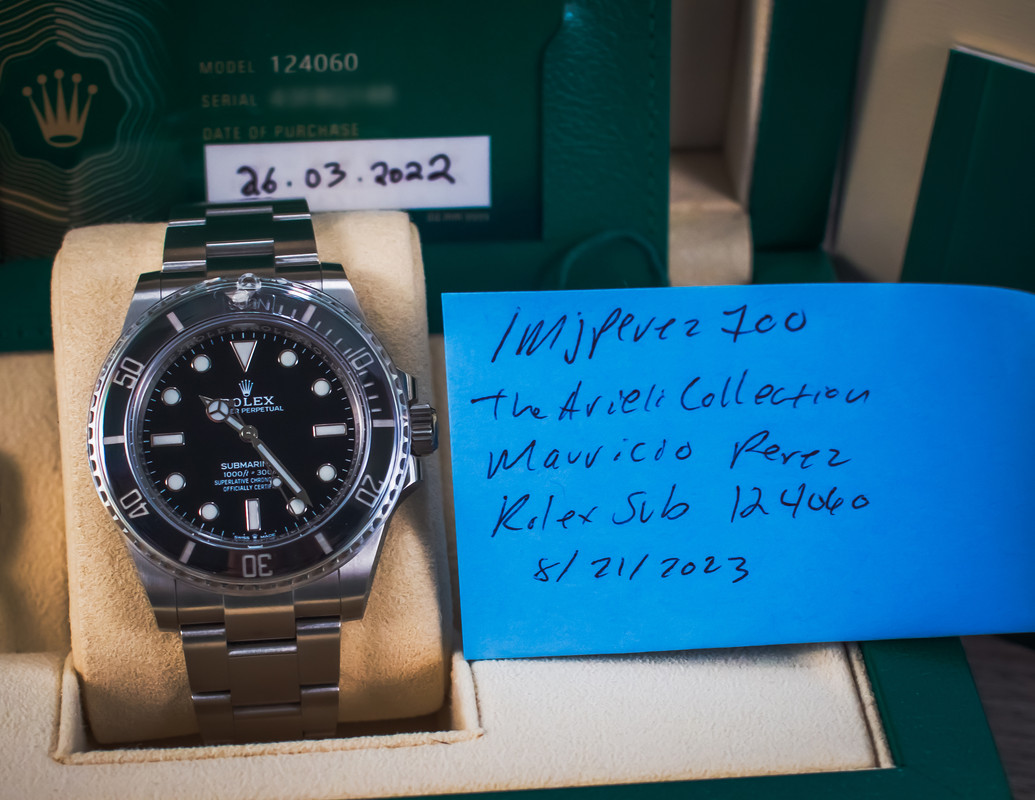 [WTS] Rolex Submarine No Date 41mm Stainless Steel Watch BOX & PAPERS ...