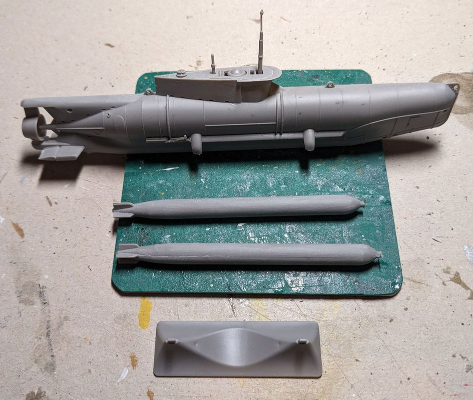 Seehund German Midget Submarine U Boat Type XXVIIB Seehund (Seal)