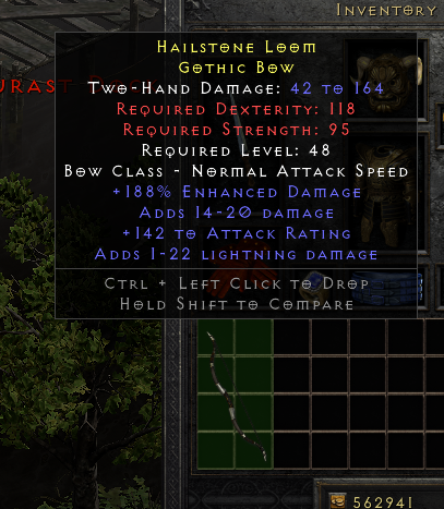 Gothic Bow - Topic - d2jsp