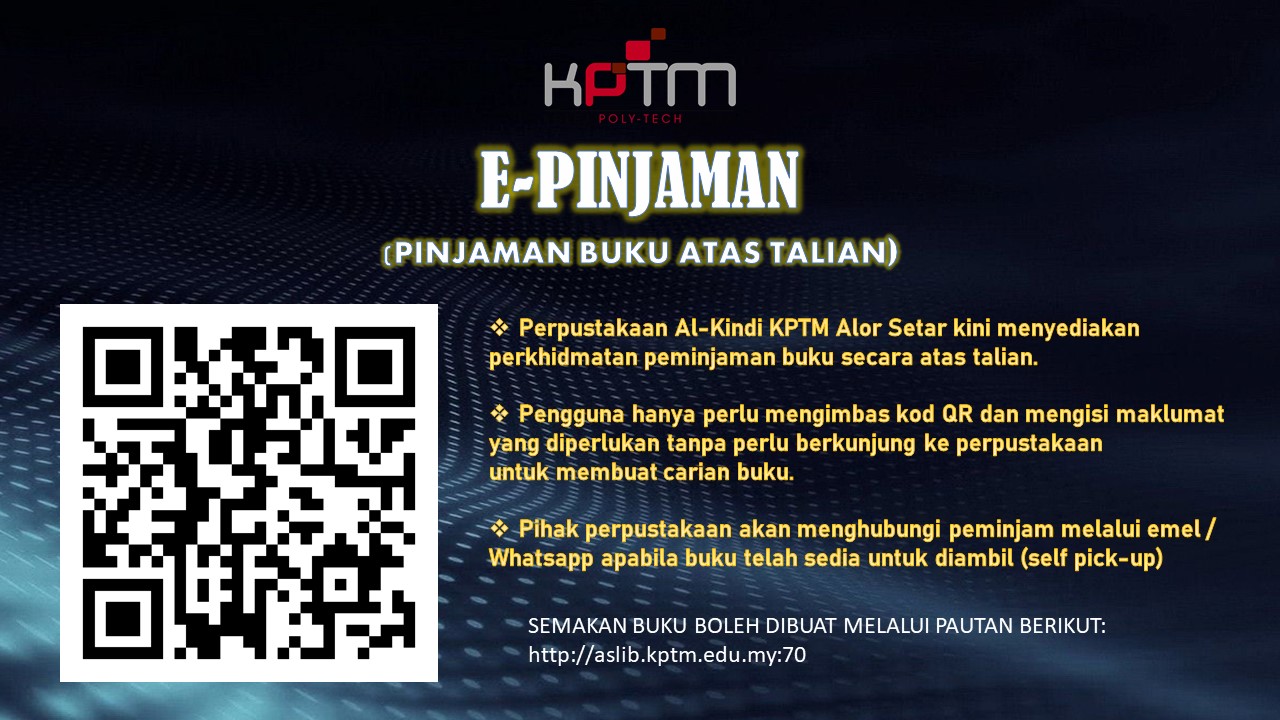 Perpustakaan Al-Kindi KPTM Alor Setar catalog