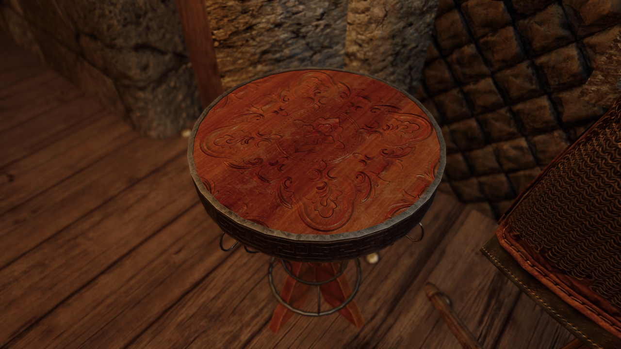 Halffaces - Noble End Tables - All-in-One at Skyrim Special Edition ...
