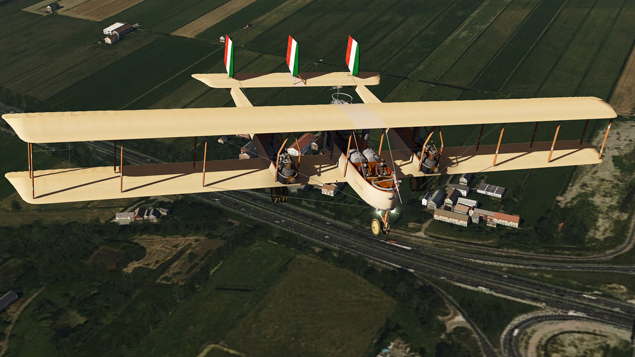 Caproni Ca33 Italian WWI bomber of 1917 — Postimages