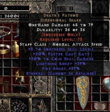 99% Perf --[ Eth Death Fathom ] 30%cold 39% 39% - Topic - d2jsp