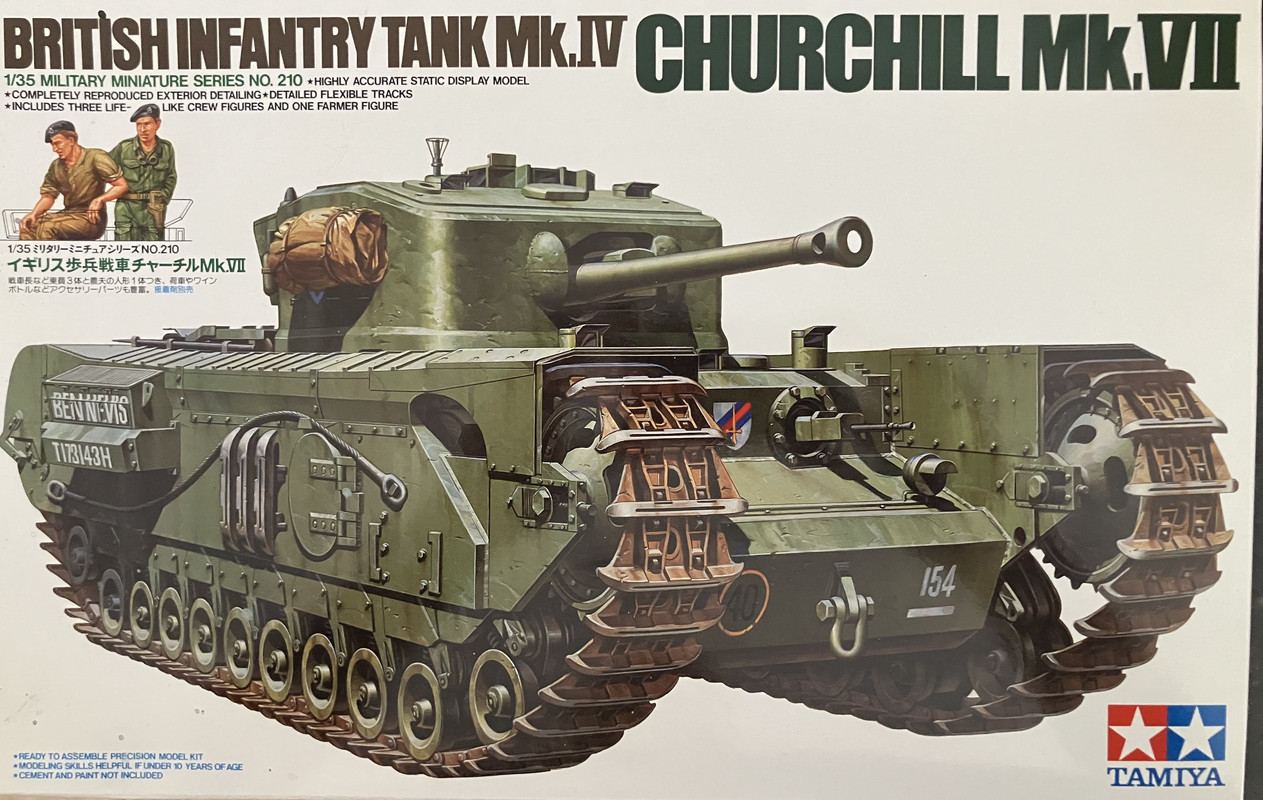 Tamiya Churchill Mk VII - Churchill tank STGB - Britmodeller.com