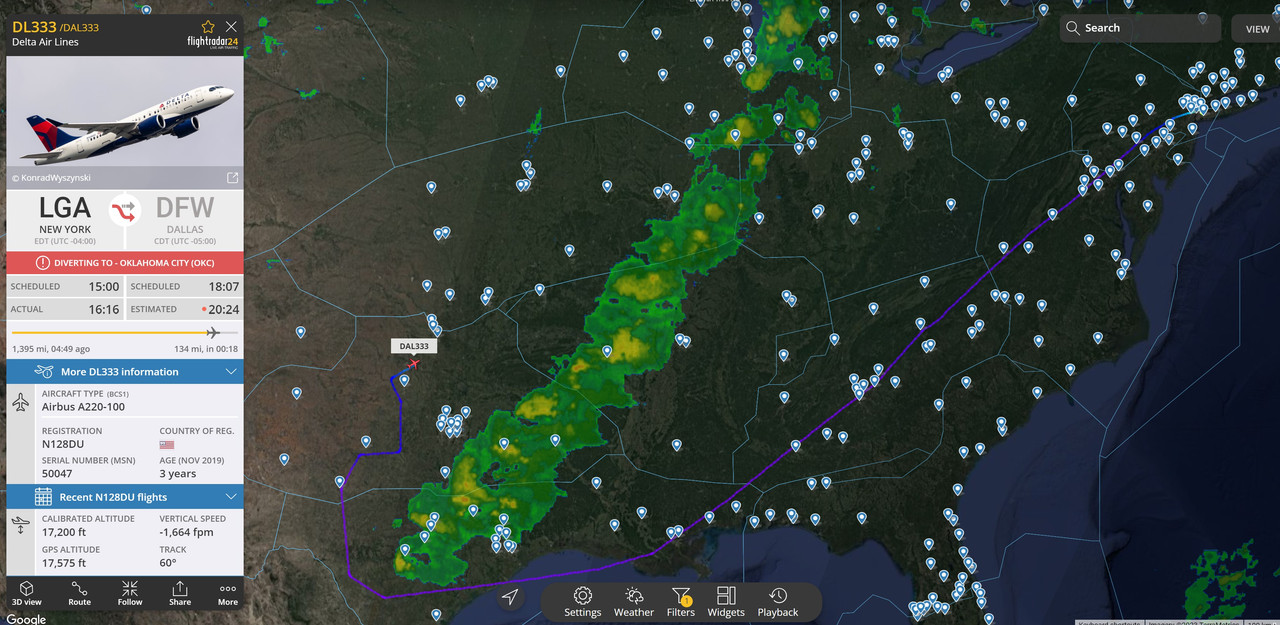 DL333 LGA DFW — Postimages