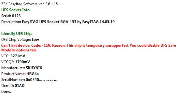 UFS memory connection troubles, question, discuss thread - Page 8 - GSM ...