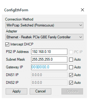 PS2 - Connect via network from opl with the pcsx2 emulator | PSX-Place
