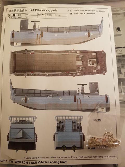 HB 1/48 LCM-3 in D-Day Markings - Finished - D-Day﻿ to VE ﻿Day GB ...