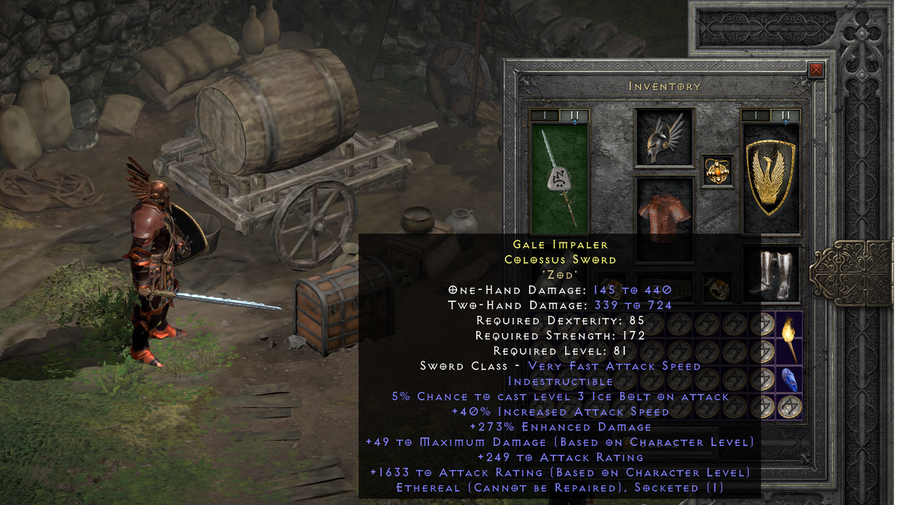 273ed/40ias/249ar Eth Fool Colossus Sword Blue - Topic - d2jsp