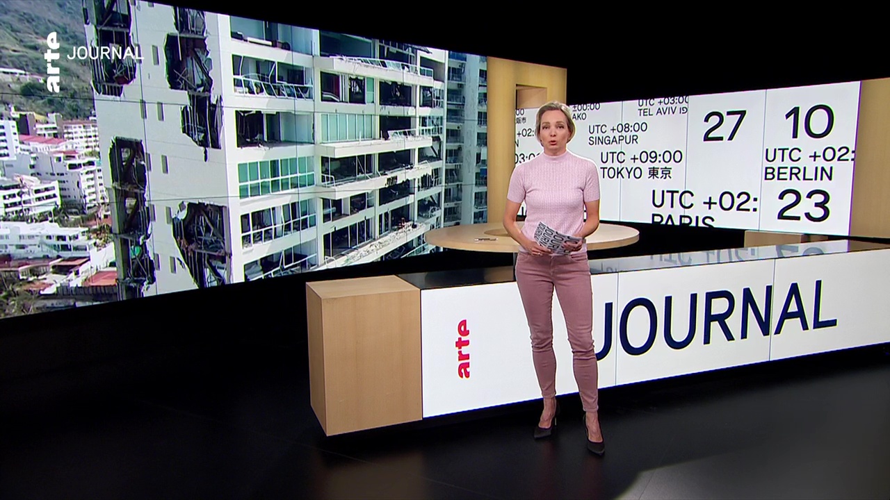 Anja Waltereit @ Arte "Journal" 27.10.2023 70X | Celebboard.net - Bilder und Videos der Stars ...