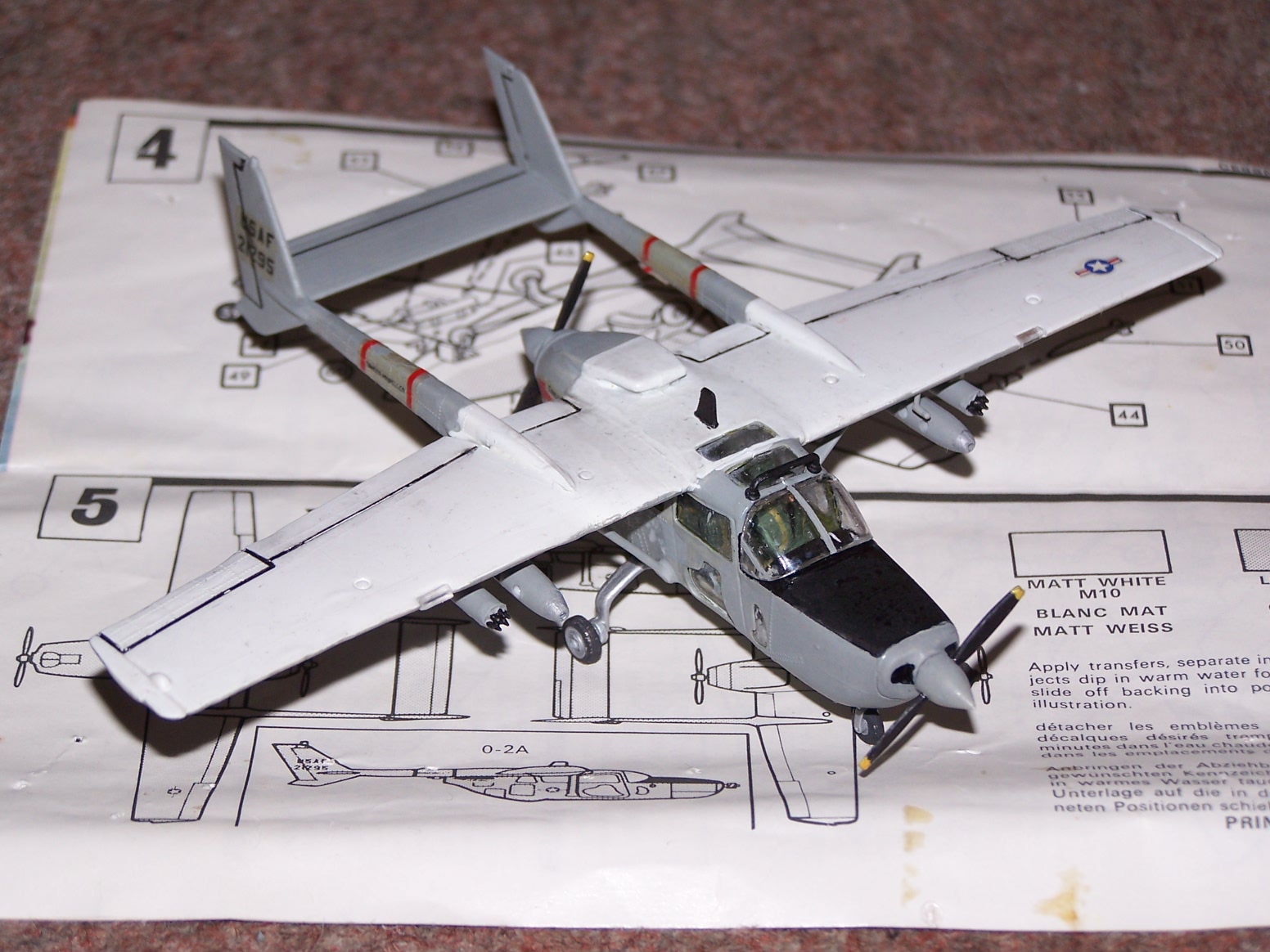 Airfix Cessna O2 A FAC — Postimages