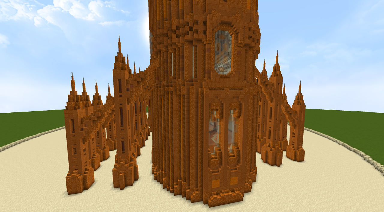 Red Desert Cathedral - *WIP* Minecraft Map