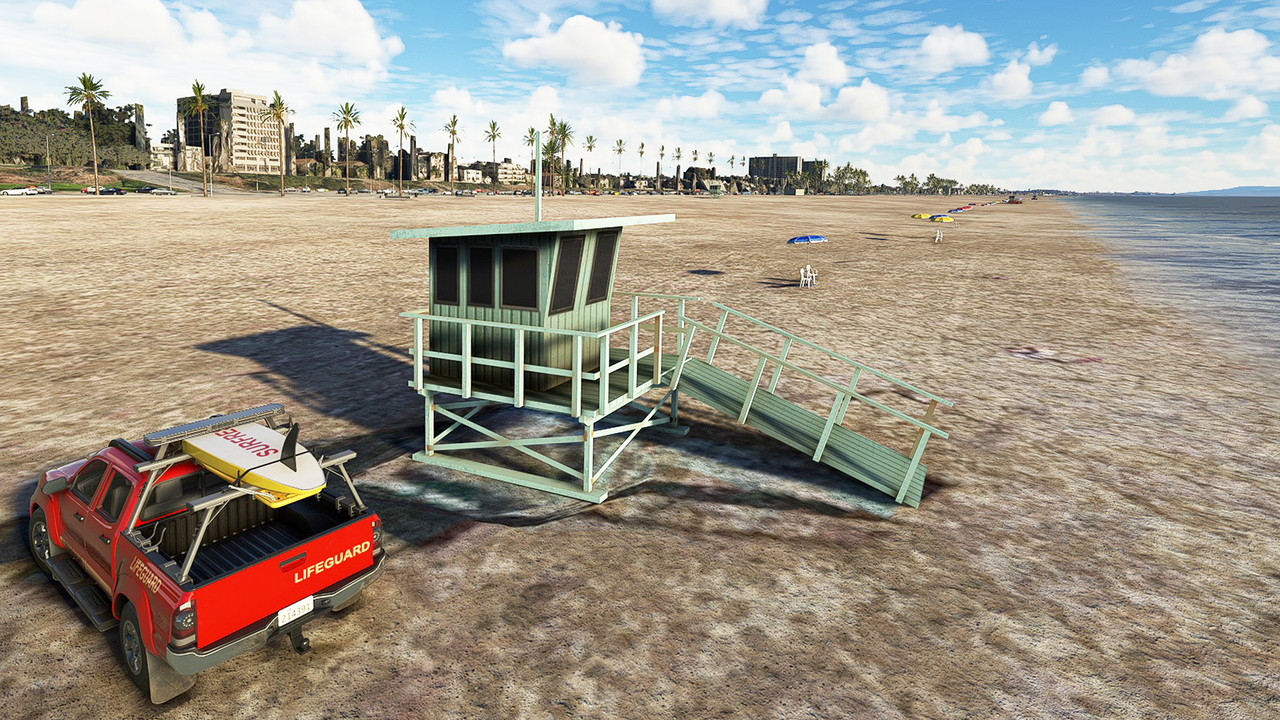 LA: Santa Monica and Venice Beach Scenery - The AVSIM Screen Shots ...