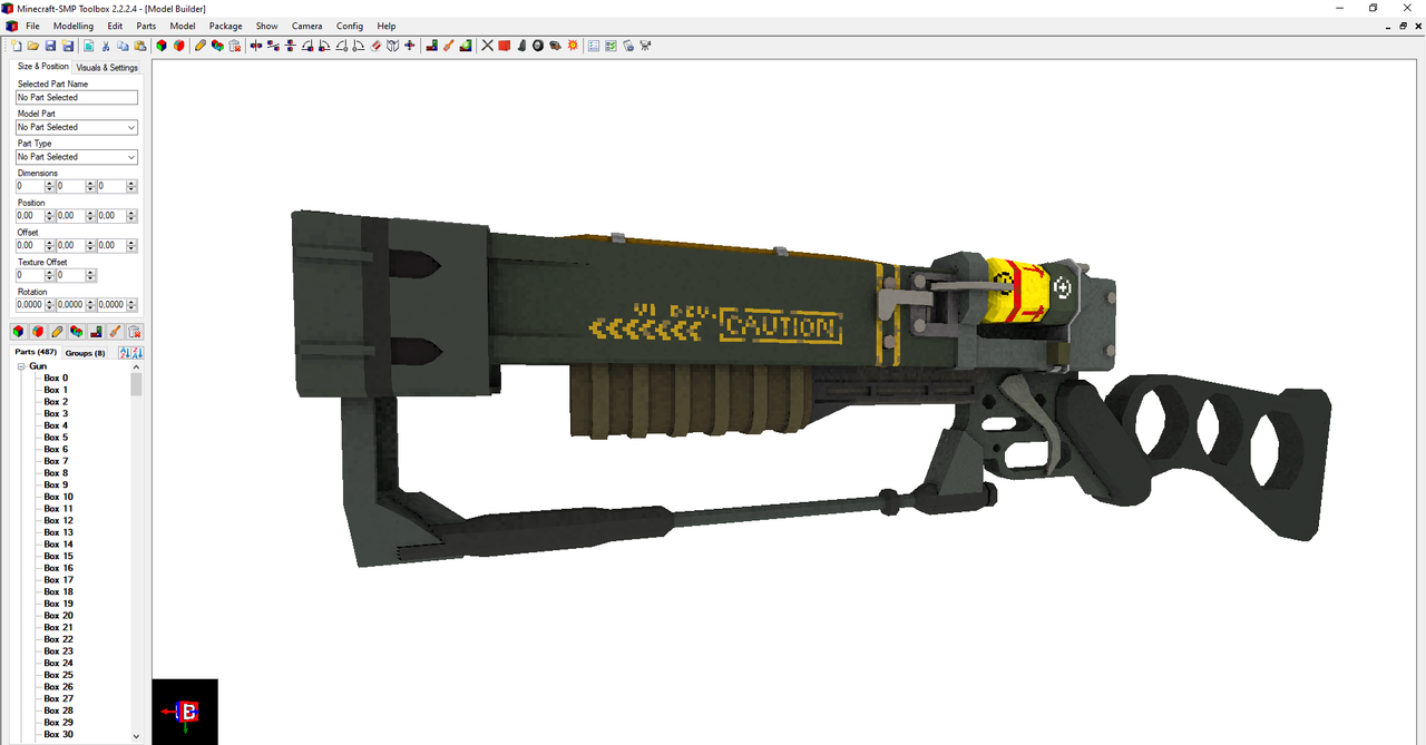 MINECRAFT: FALLOUT MODELLING