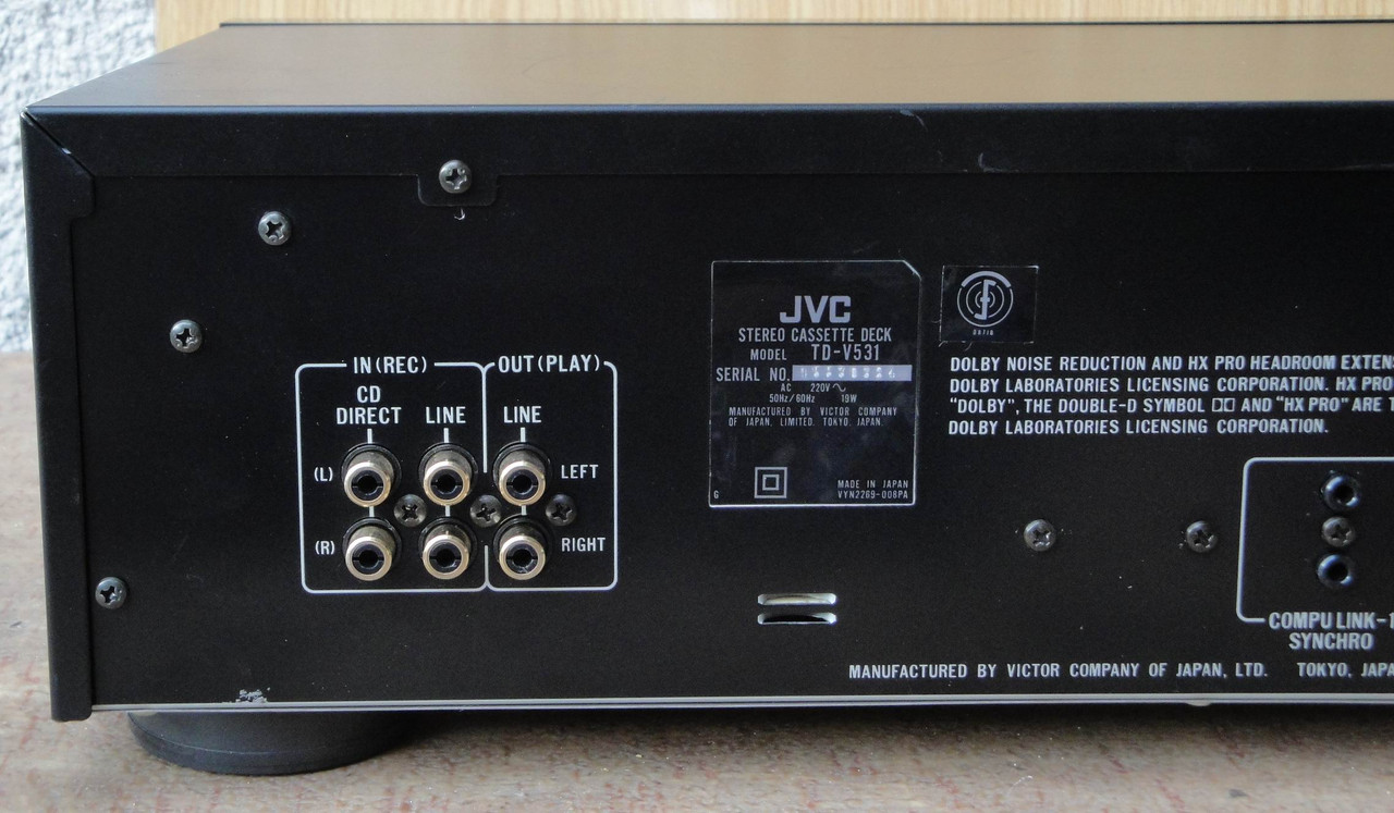 JVC TD V531 ZZ — Postimages