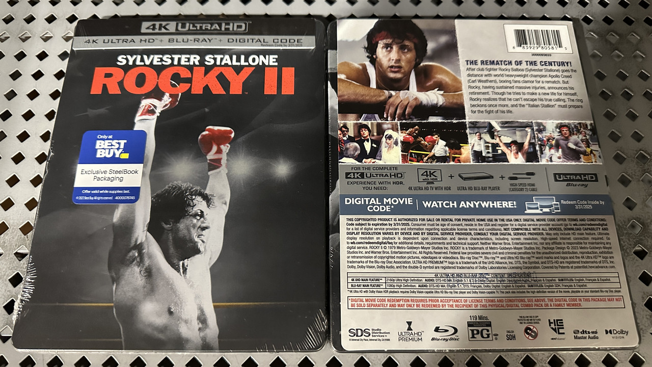 Rocky 4K UHD Boxed set - 2/28/23 - Page 74 - Blu-ray Forum