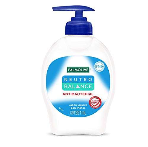 Jabón líquido antibacteriano para manos Amazon Palmolive Neutral ...