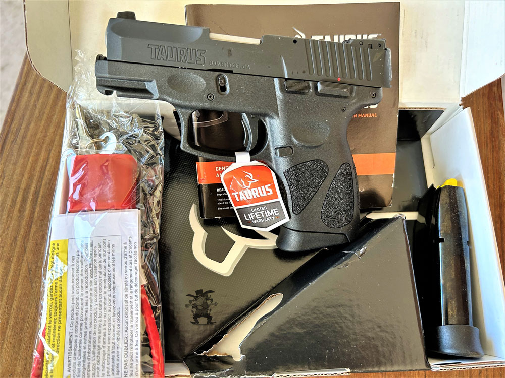 Taurus, G2C 12 Round Compact Carry Semi Auto 9MM Pistol with 2 Mags ...