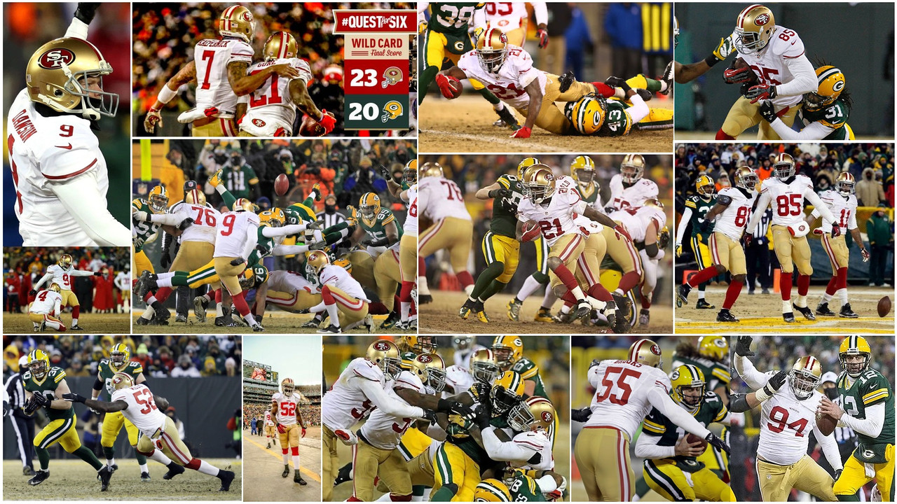 aaron rodgers nfl nfc wildcard playoff san francisco 49ers green — Postimages