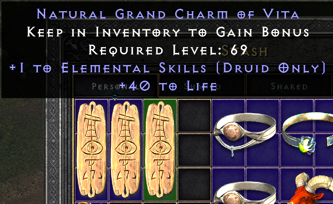 3x Matching +40 Life Druid Ele Gcs - Topic - d2jsp