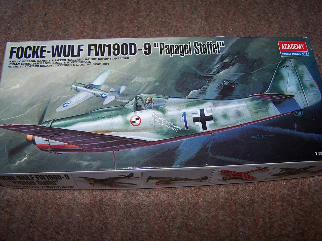 Papagei Staffel Fw190D9 - Double build. COMPLETED - Interceptors GB ...