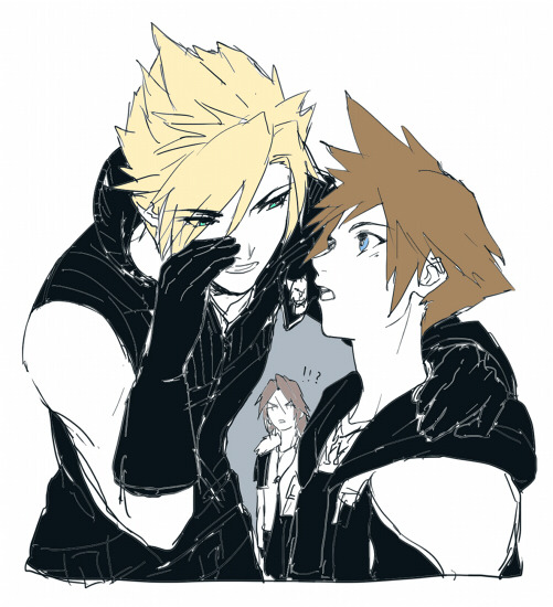 Cloud--x--Sora | DeviantArt