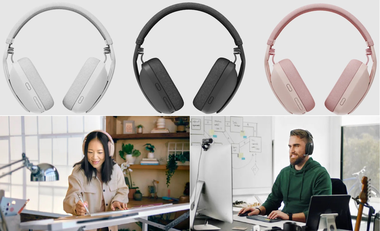 Promo Logitech Zone Vibe 100 Wireless Headphone Dengan Bluetooth ...