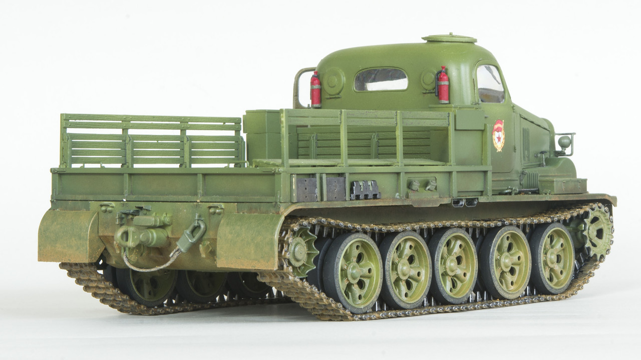 Soviet Russian heavy artillery tractor AT-T - Ready for Inspection ...