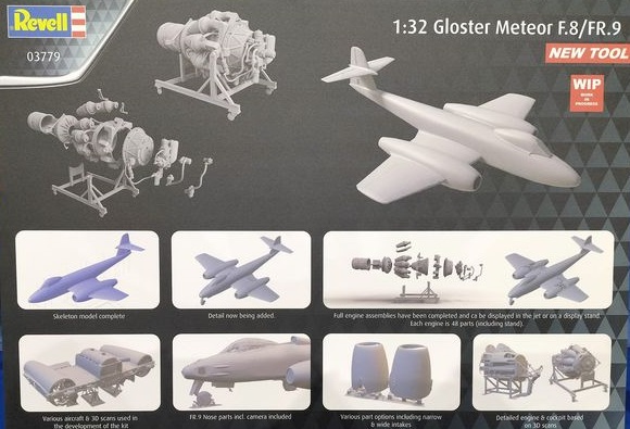Revell has cancelled the 1/32 Meteor F3 and will release a Meteor F ...