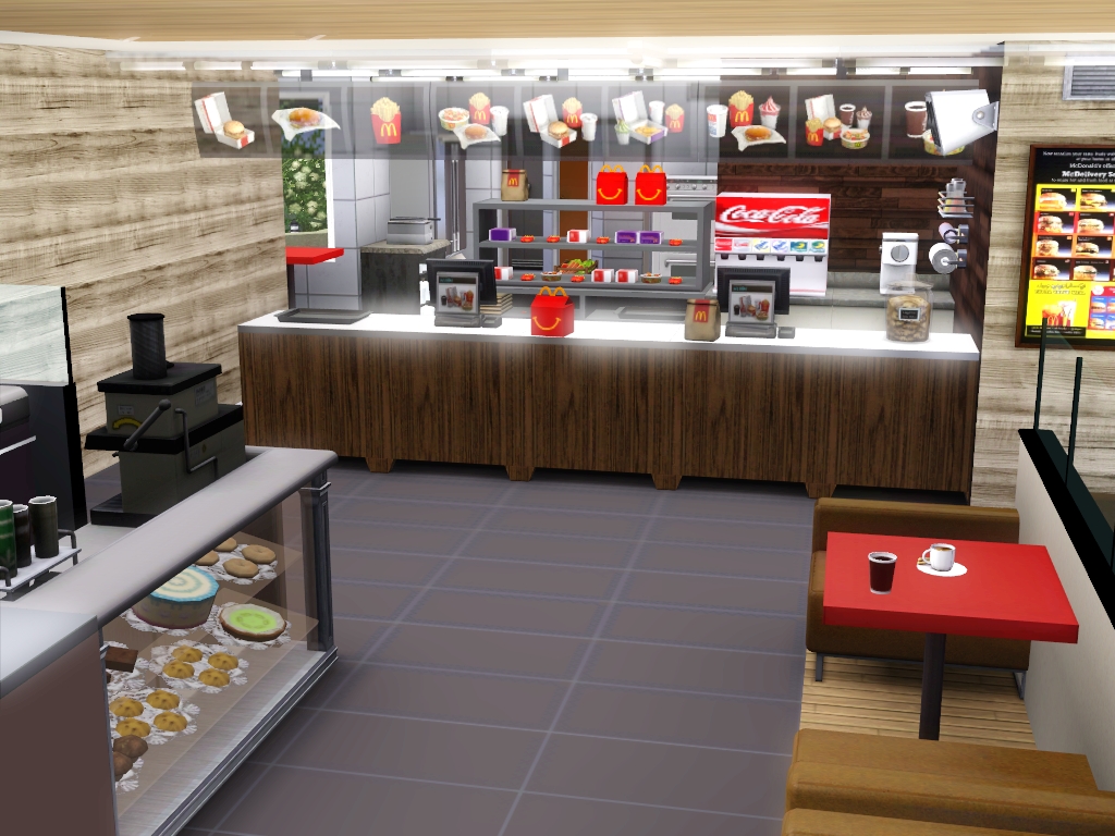 My Sims 3 McDonalds!😀 | Sims 3 Stories by Em