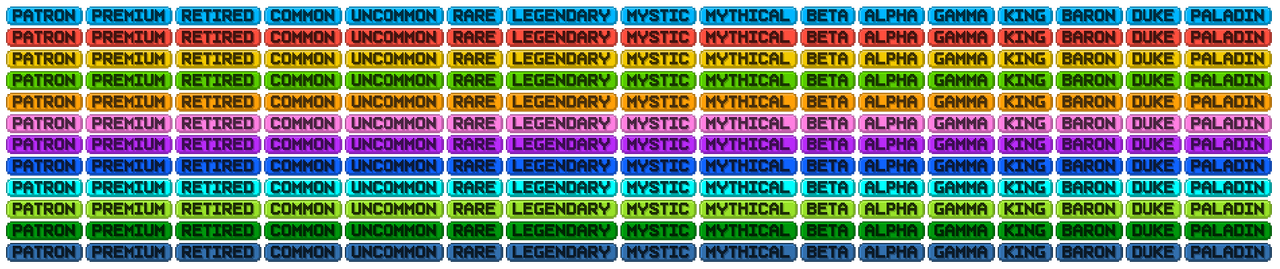 Rounded Prefix Pack - 7500 Prefixes | BuiltByBit